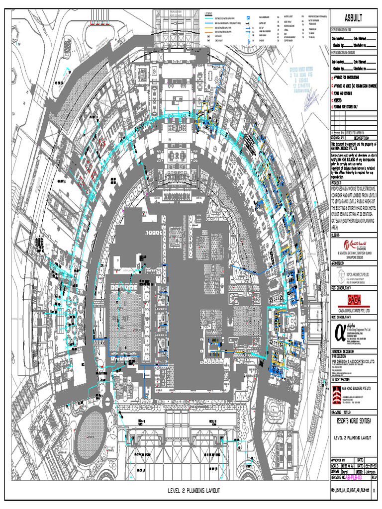 Level-2 Plumbing Plan Right Wing-AB-PLB-03.Pdff | PDF | Home Appliance ...