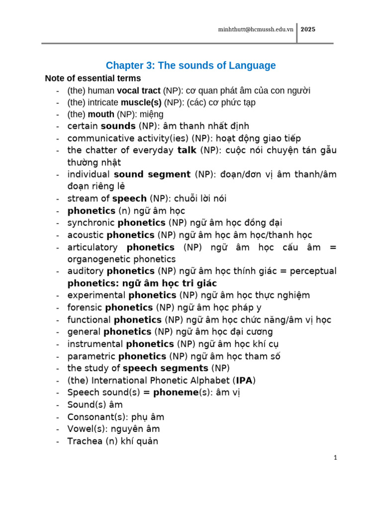 Chapter 3 Note | PDF