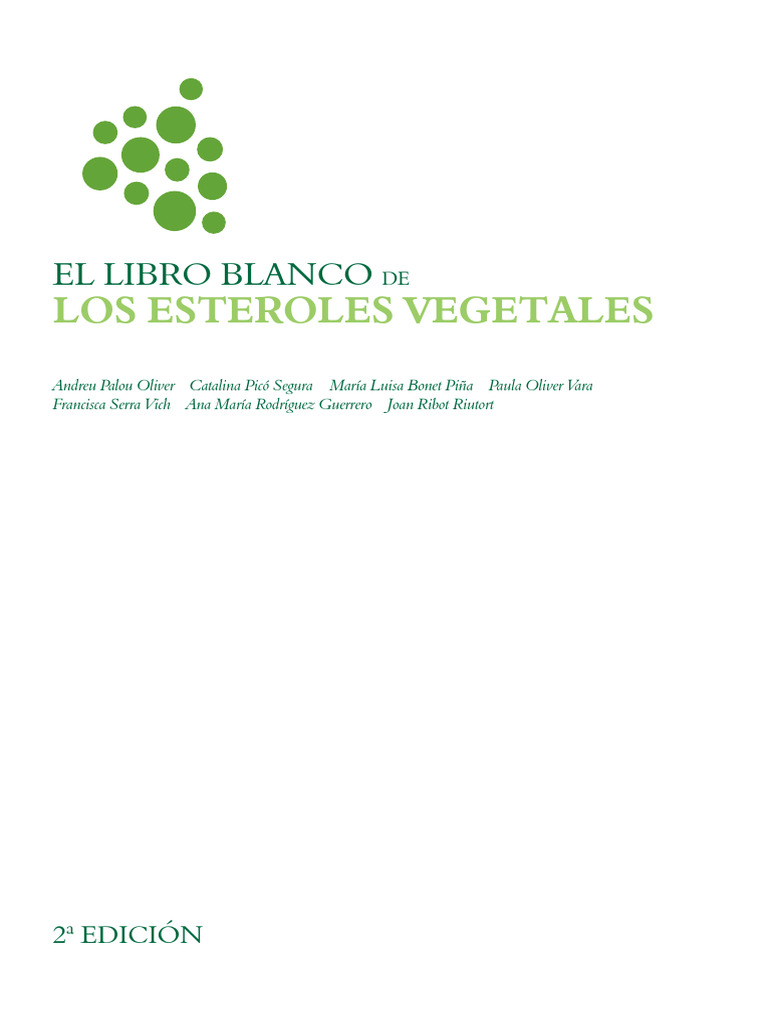 Esteroles Vegetales y Salud Cardiovascular | PDF | Colesterol | gordo