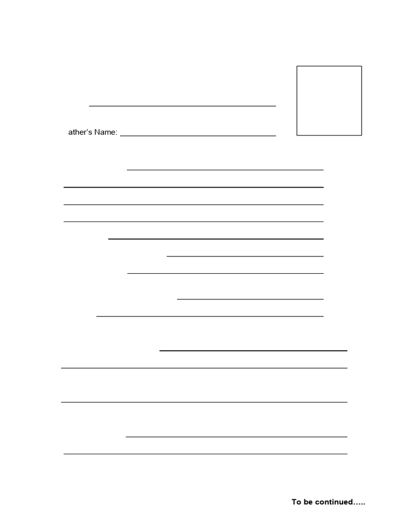 Ts Bar Council Declaration Form | PDF