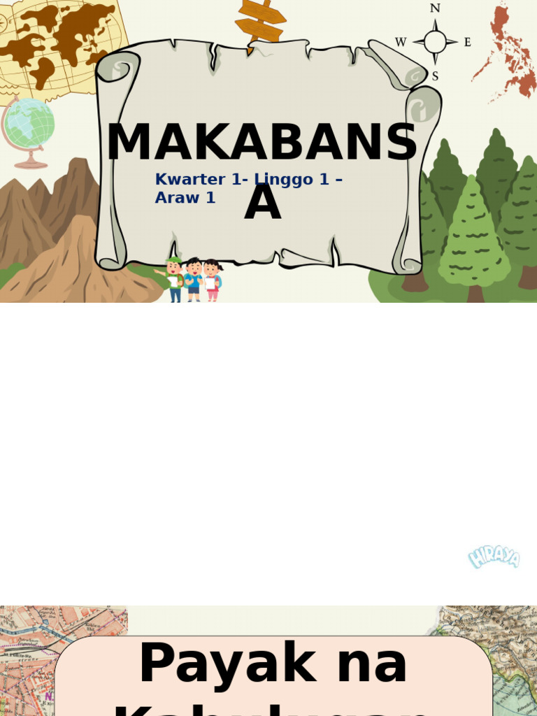 Makabansa3 - q1 - Week1 | PDF