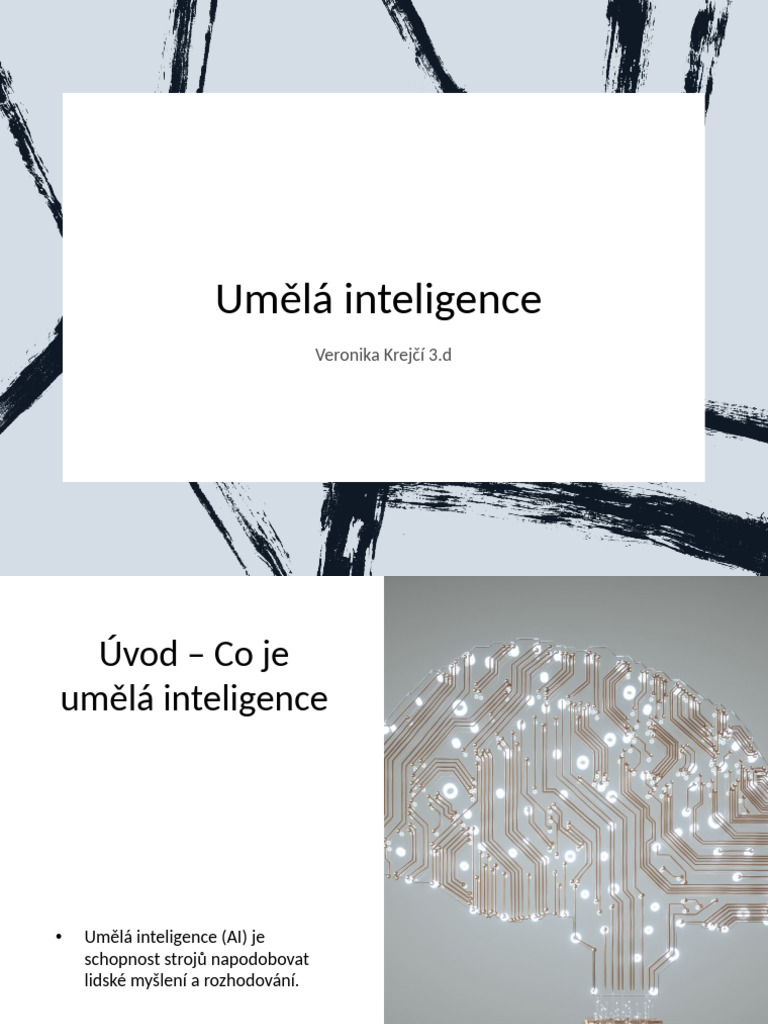 Prezentace Umela Inteligence | PDF