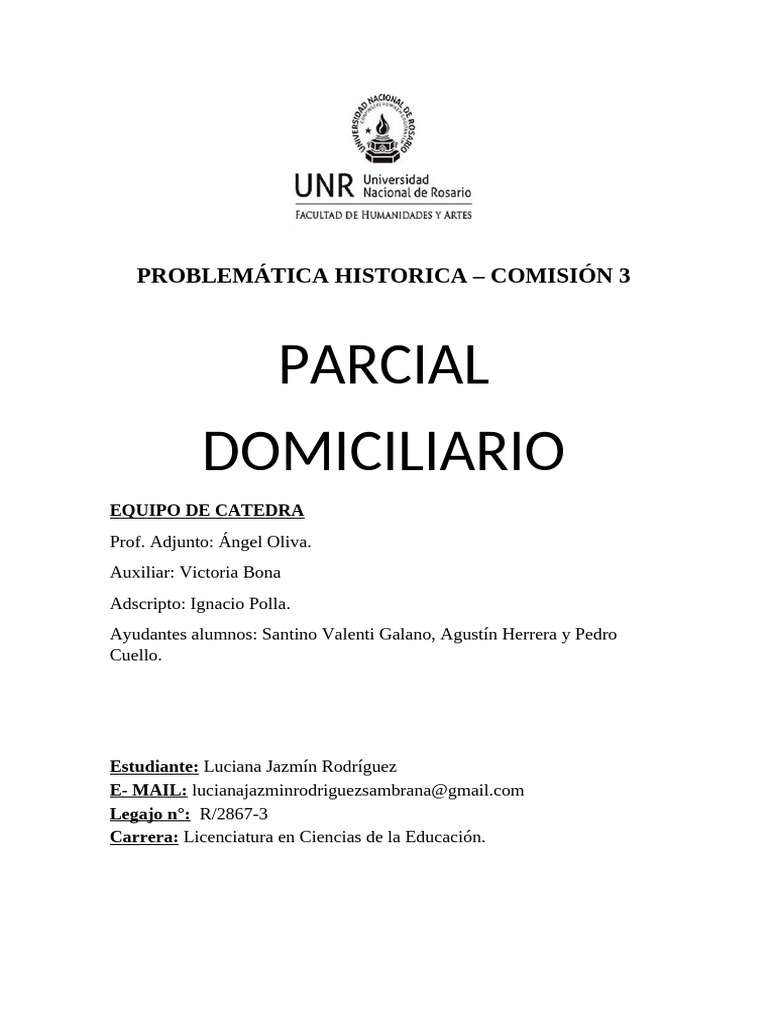 Luciana Rodriguez Parcial | PDF | Conocimiento | Positivismo