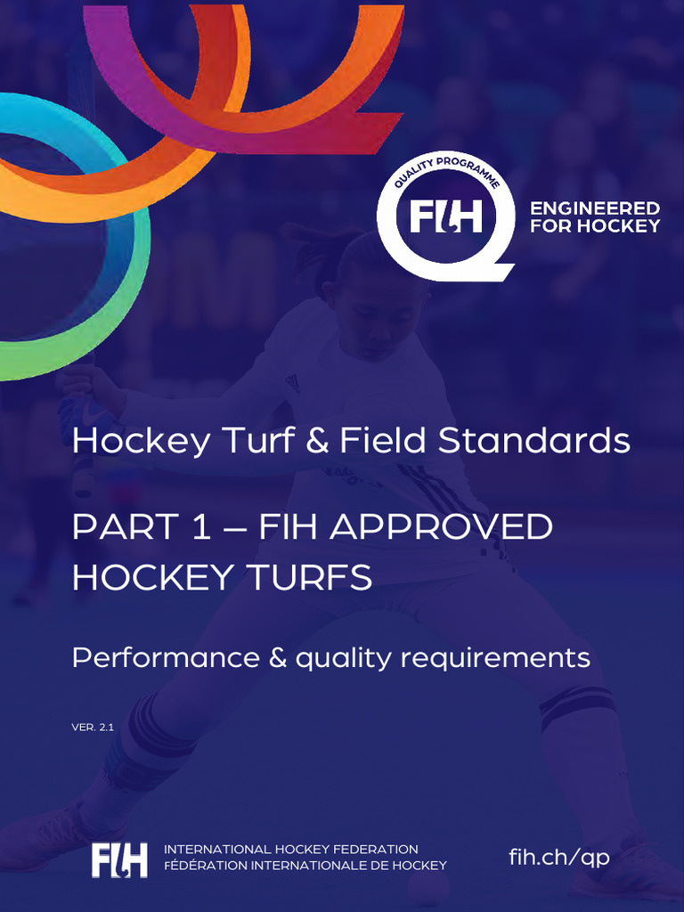 Fih Quality Standards Hockey Turf Products | PDF | Strength Of ...