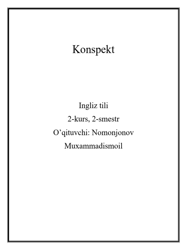 Konspekt Usti | PDF