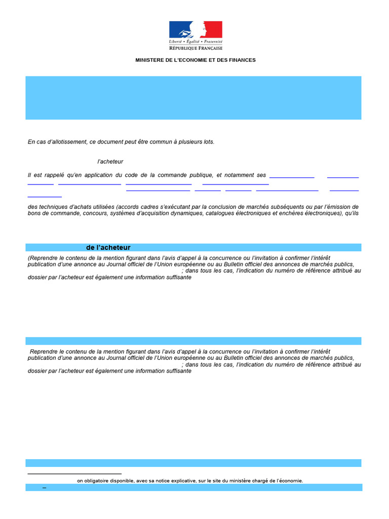 Lettre de candidature DC1 pour marchés publics | PDF | Nom commercial ...