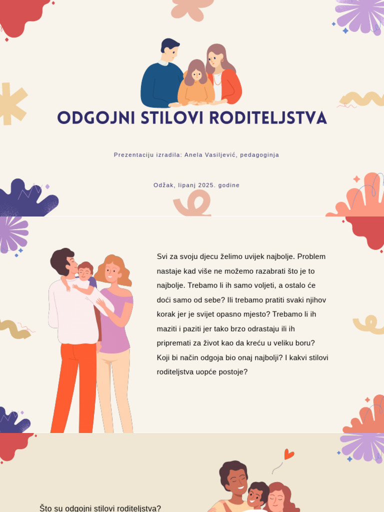 Odgohni Stilovi Roditeljstva | PDF