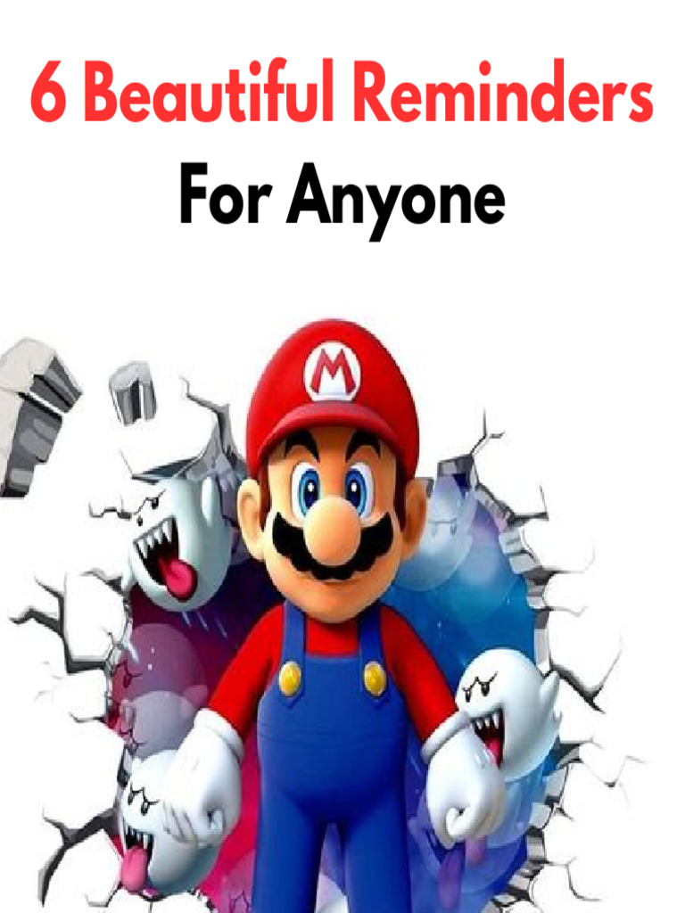 6 Beautiful Reminders For Everyone! | PDF