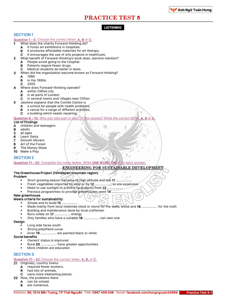 (B2) IELTS Full 5 | PDF | Hunter Gatherer | Society