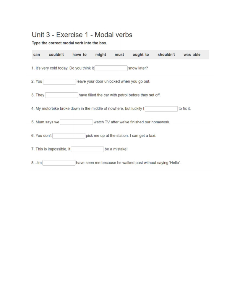 E-Learning Grammar Practice Test 3 | PDF