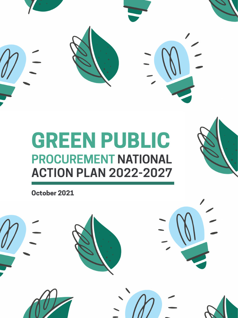 Green Plan Book | PDF | Sustainability | Procurement