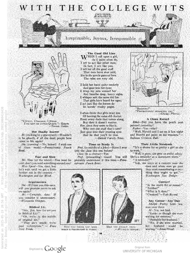 Judge Magazine July 16 1921, p28 | PDF