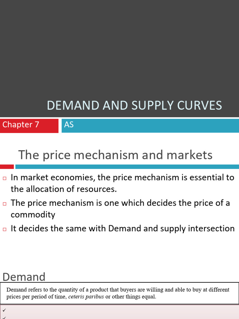 Demand and Supply Curves Explained | PDF | Demand | Supply (Economics)