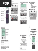 Thermo Hygrometer User Manual | PDF | Fahrenheit | Celsius
