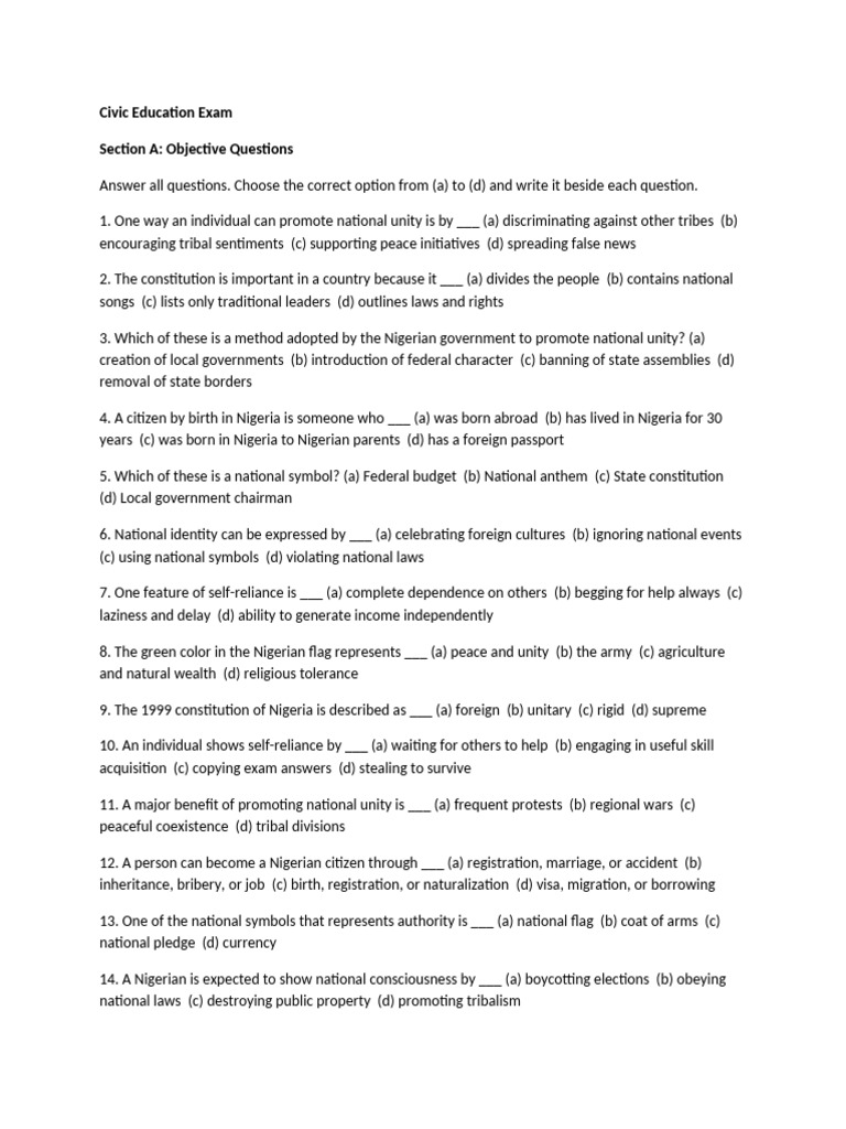 JSS1 Third Term Exam Sam | PDF | Agriculture | Farms