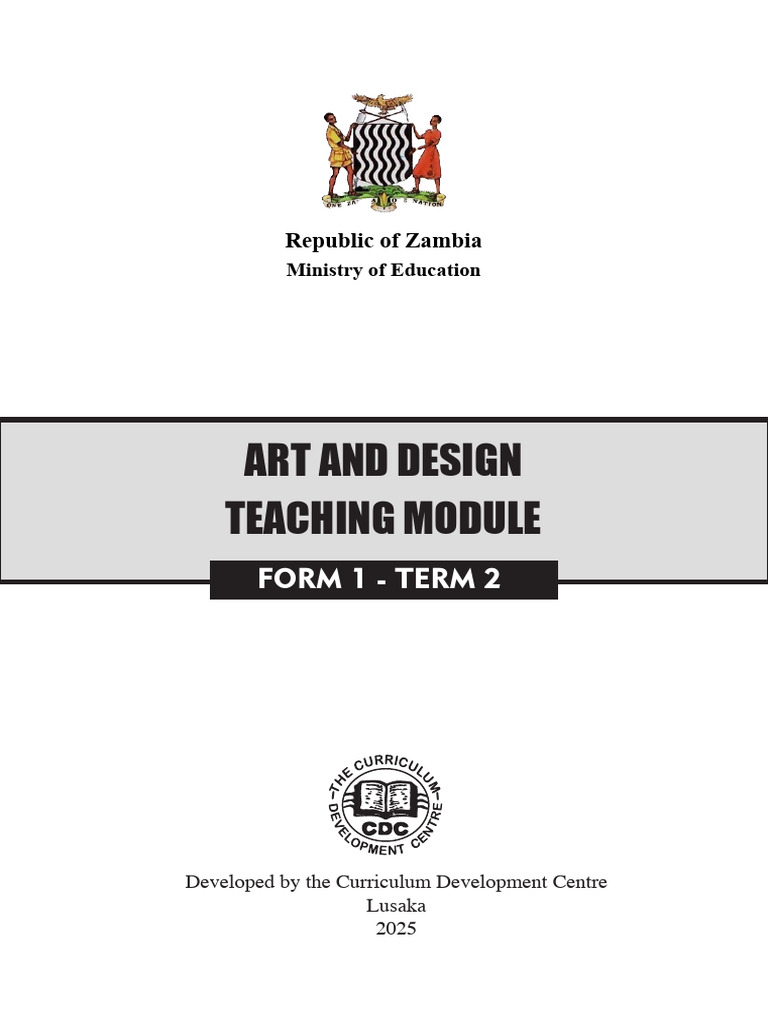 Zambian Art & Design Module Term 2 | PDF
