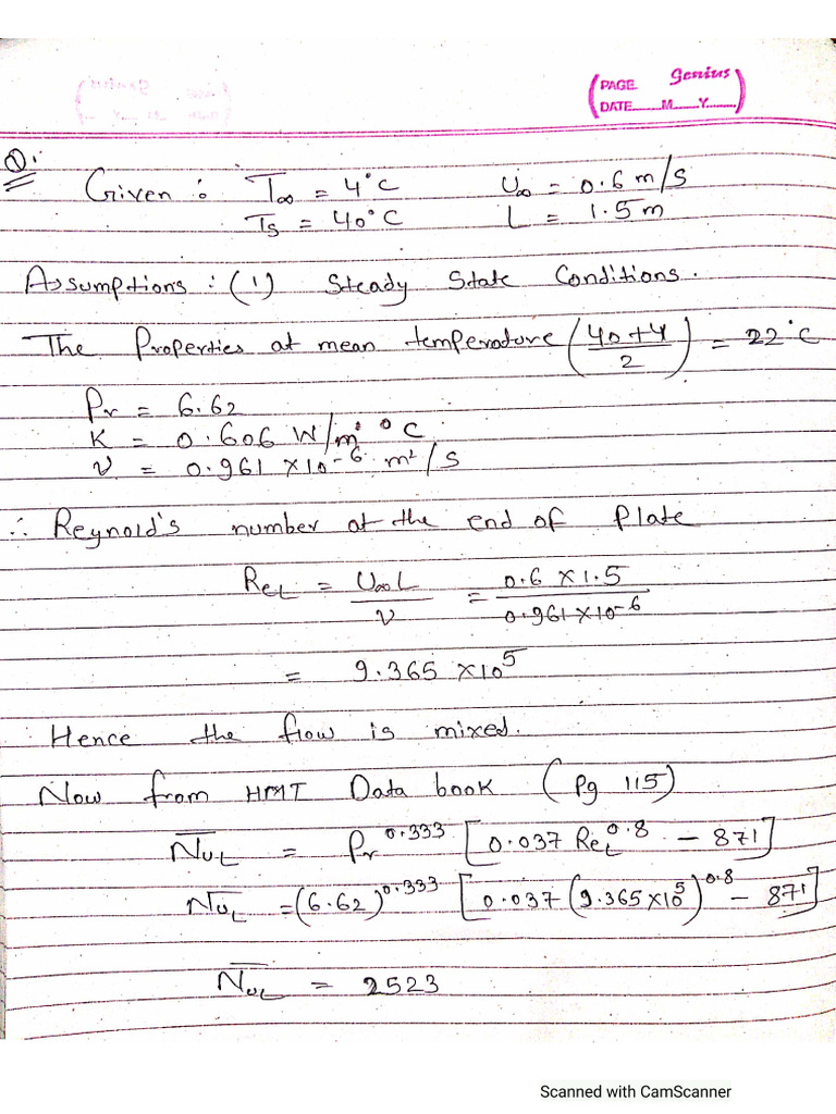Geo Thermal Engineering Assignment | PDF