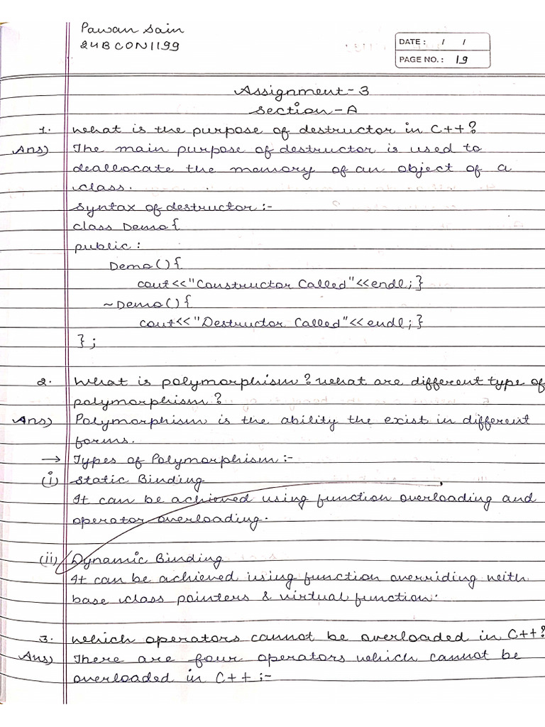 C++ Assignment 3 | PDF