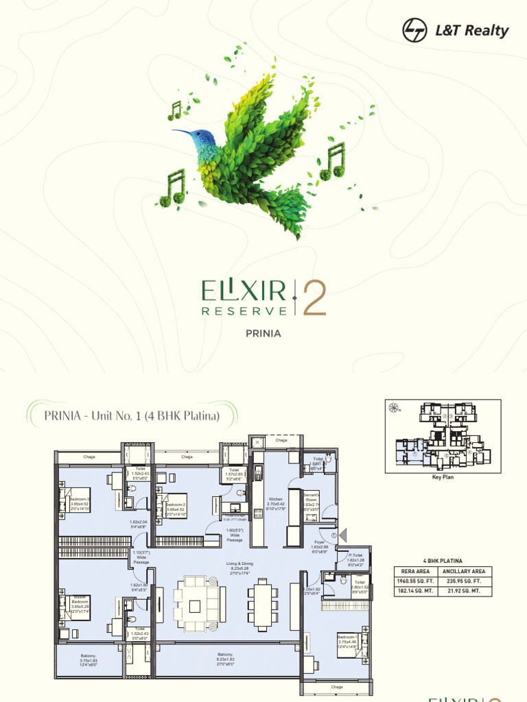 2024-04-0647 - L&T - Elixir Reserve Floor Plan Booklets - Prinia | PDF | Home | Interior Design