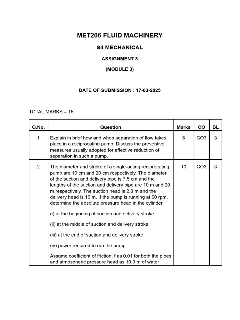 Assignment 3 (Module 3) | PDF