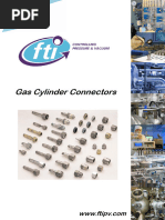 Gas Cylinder Valve Connection Standards | PDF | Nitrogen | Oxide