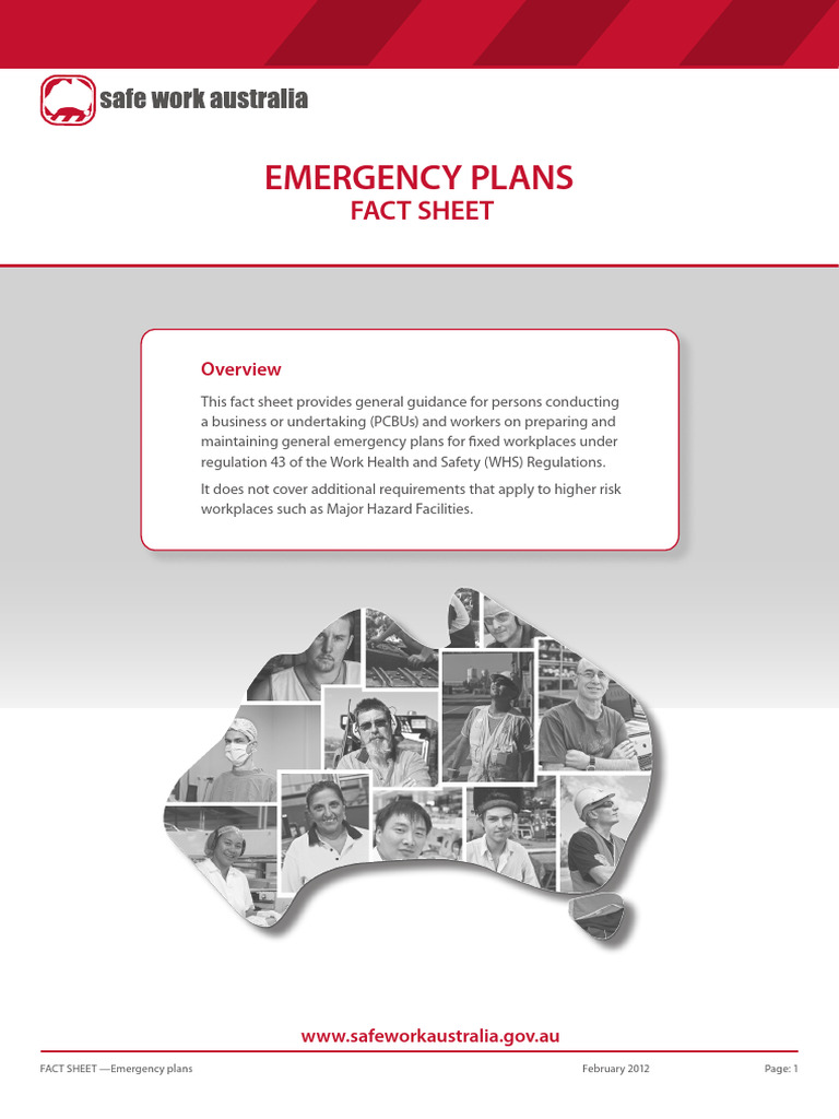 Emergency Plans for Workplaces Guide | PDF | Emergency Management ...
