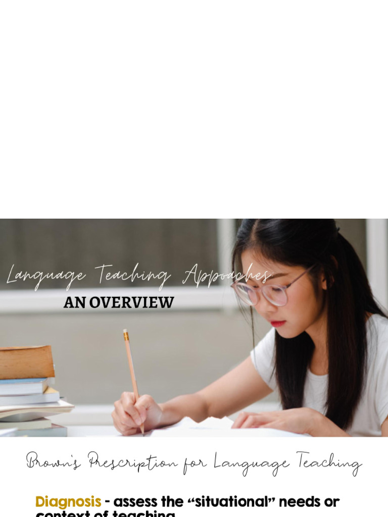 Teaching Approaches | PDF | Language Acquisition | Learning