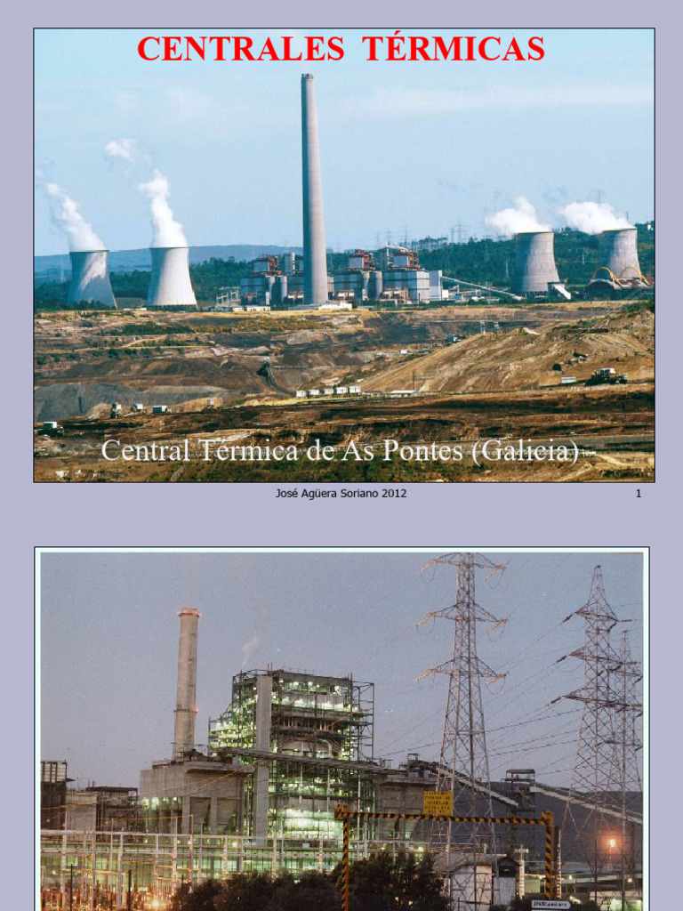 Centrales Térmicas y Ciclos Termodinámicos | PDF | Mecánica de Medios ...
