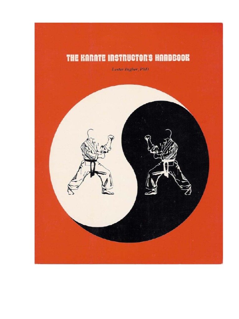 (1976) The Karate Instructors Handbook - Lester Ingher | PDF | Karate ...