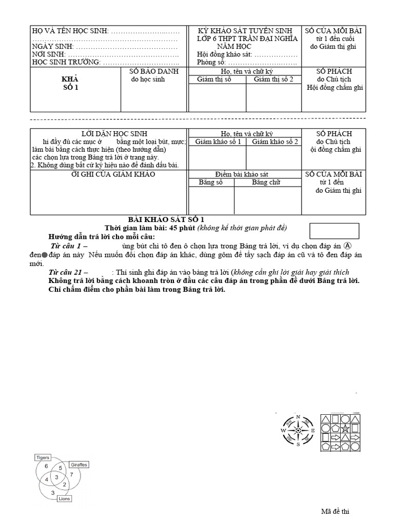 TDN 2020 Tracnghiem | PDF