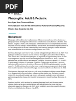Centor Score (Modified - McIsaac) For Strep Pharyngitis - MDCalc | PDF ...