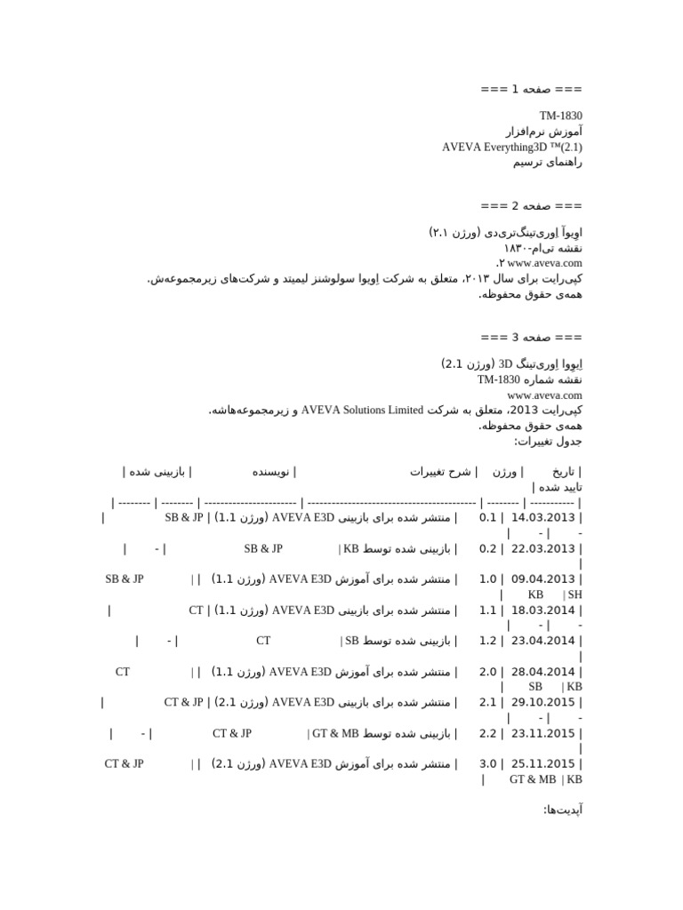 Pdfcoffee.com Tm1830 Aveva Everything 3d Draw PDF Free.pdf Translated | PDF