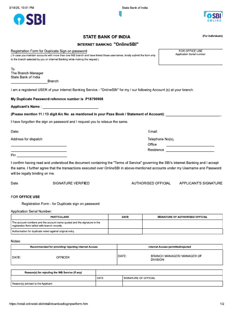 Ref Sbi | PDF