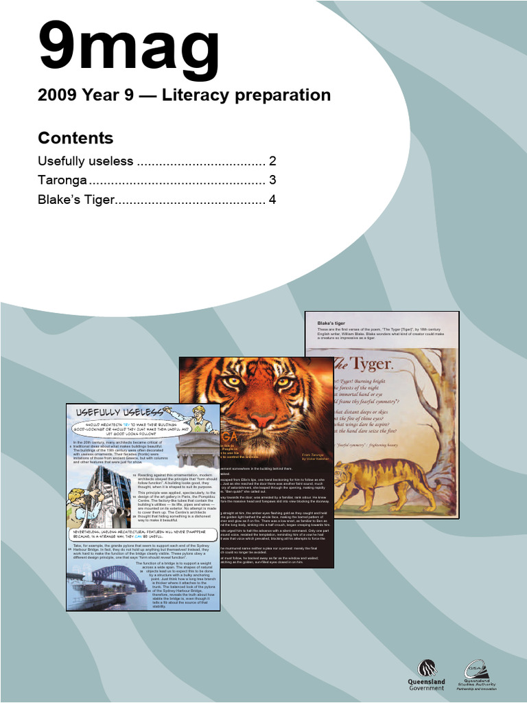 Naplan Year9 Lit Read Mag | PDF
