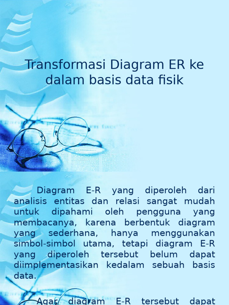 Transformasi ER Diagram ke Basis Data | PDF