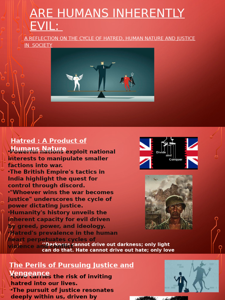 Are Humans Inherently Evil | PDF