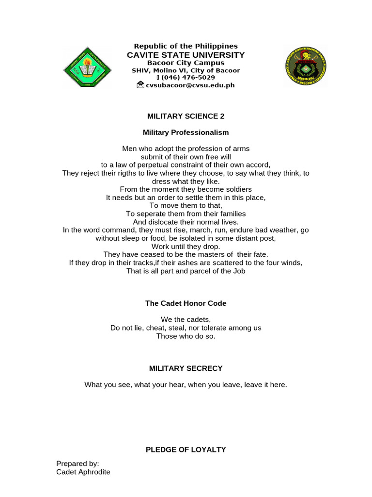 MS2- MODULE FOR FINAL EXAM | PDF | Reconnaissance | Military Science