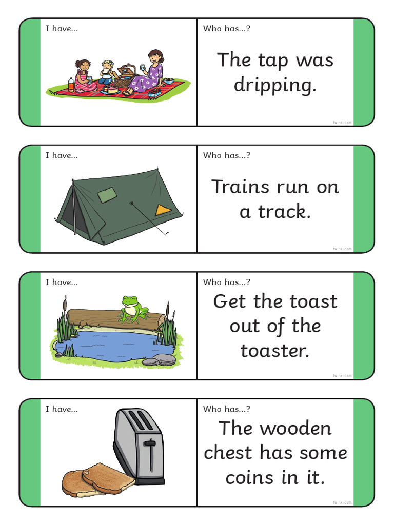 T L 52467 Phase 4 Sentence Loop Cards | PDF