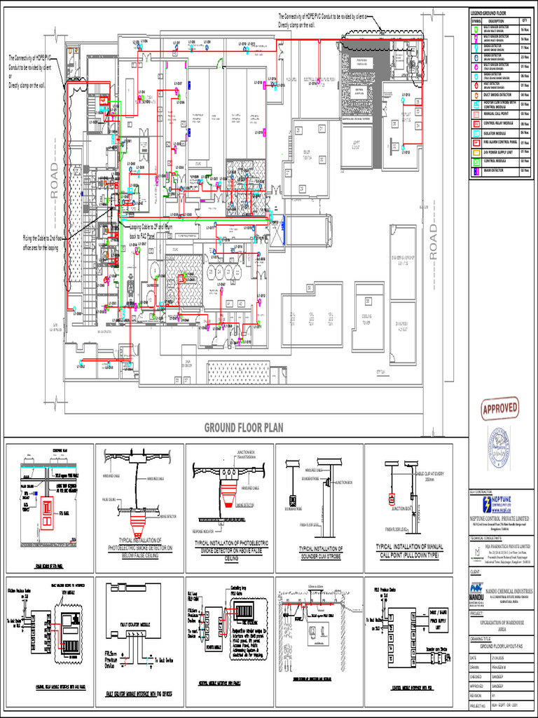 Hubli-Fas Layout Drawing - 21-04-2025-GF - Approved | PDF | Building ...