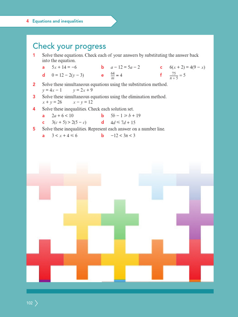 Maths LB Grade 9 Lecture35 | PDF | Equations | Mathematical Objects