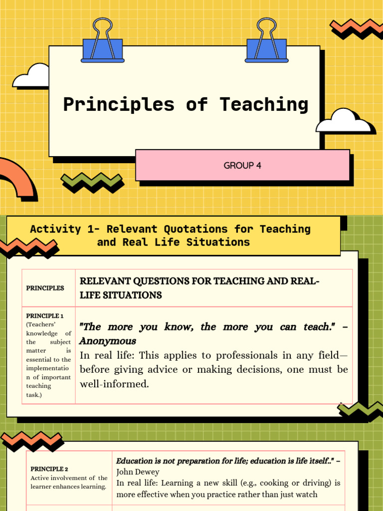 Principles of Design in Posters Education Presentation in Yellow Beige ...