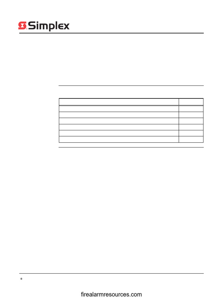 Simplex Installation Instructions Expansion Signal Card 1257869043 ...