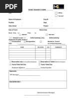 Duty Resumption - FORM | PDF