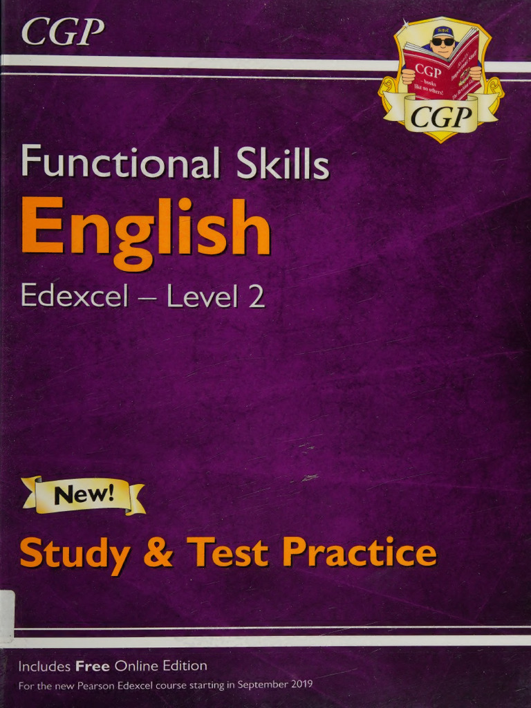 CGP Functional Skills English Level 2 Guide | PDF