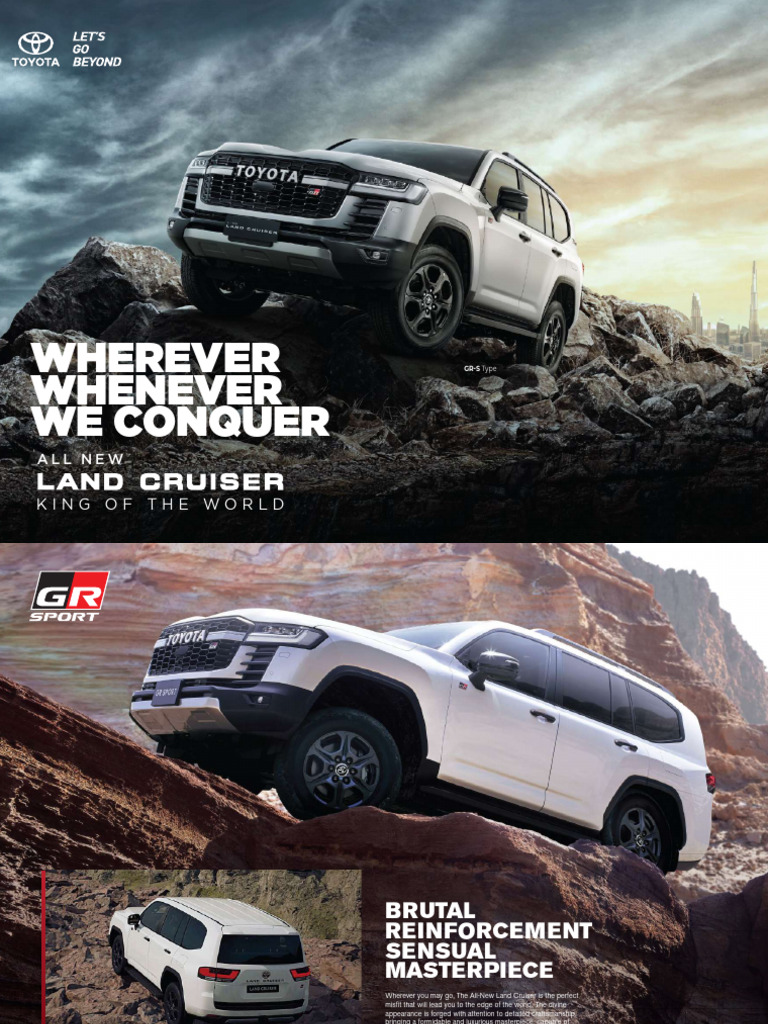 Toyota - Revise Leaflet Land Cruiser - Compressed | PDF | Motor Vehicle ...