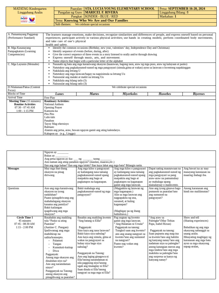 KTG-Week 8 Quarter 1 Final | PDF