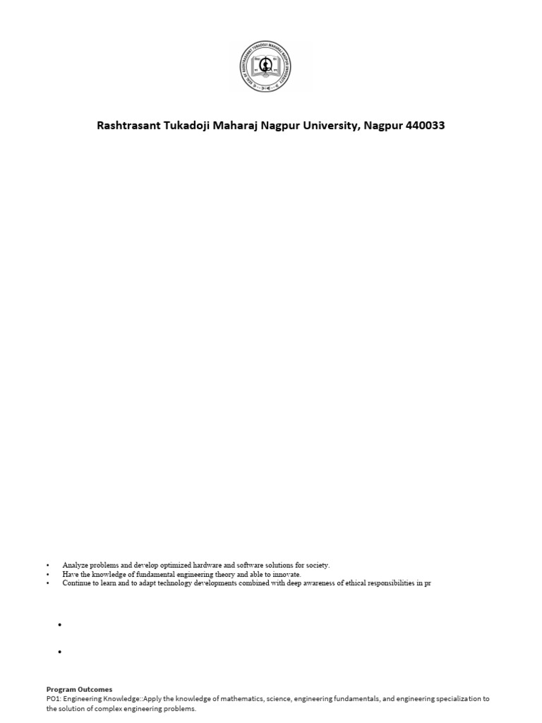 B.Tech Computer Engineering Syllabus 2024 | PDF | C++ | Probability ...