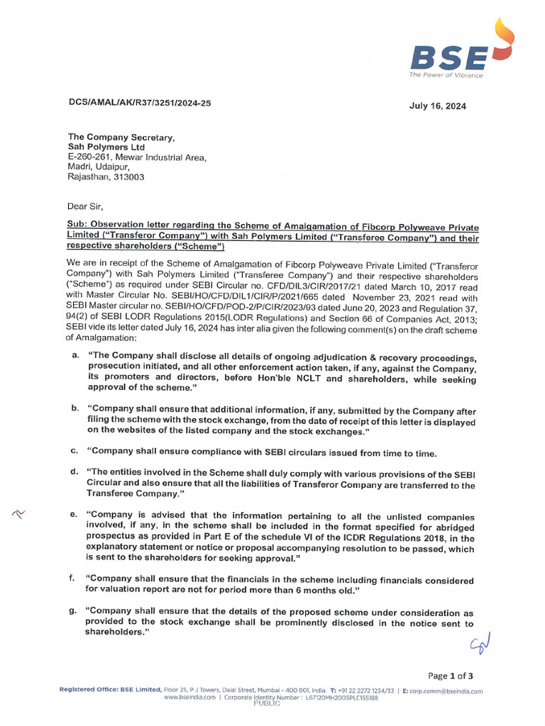 Observation Letter | PDF