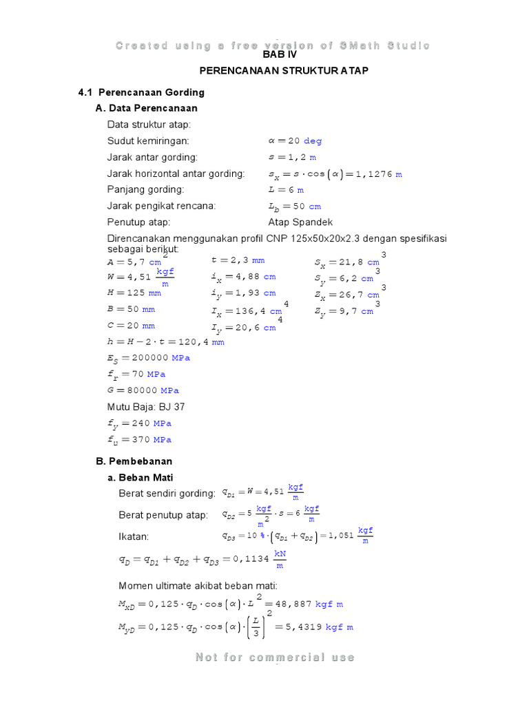 BAB 7 Perencanaan Atap | PDF