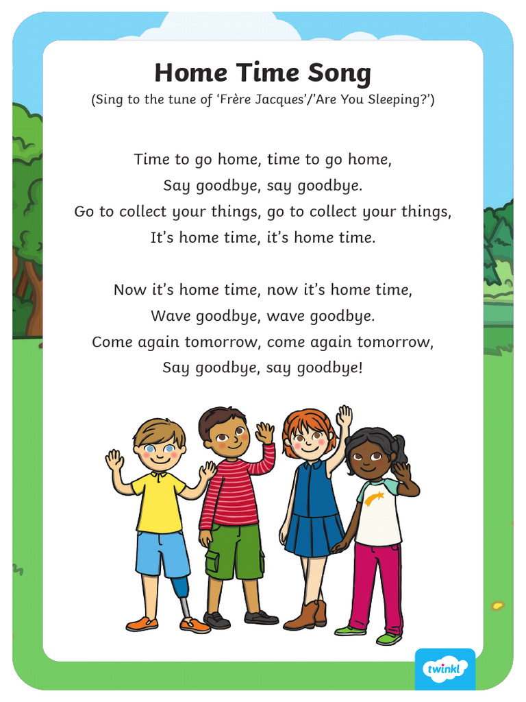 Home Time Song | PDF